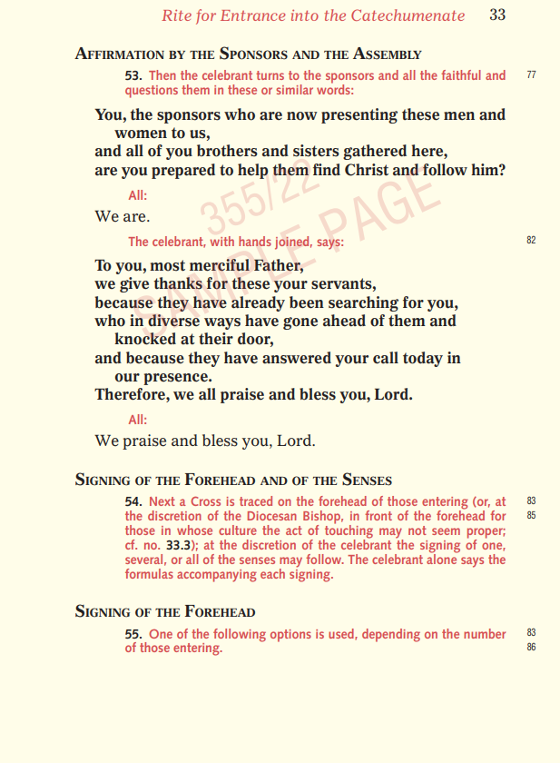 Order of Christian Initiation of Adults – Catholic Archdiocese of ...